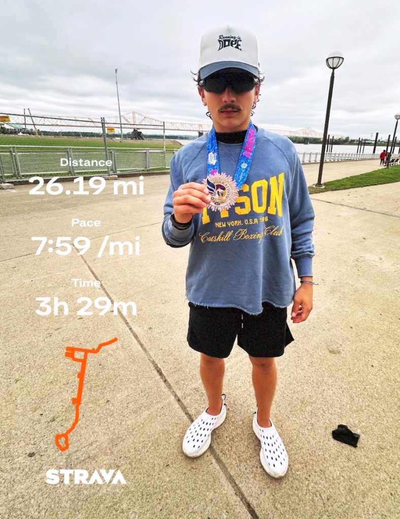 Local runner completes Kentucky Derby Marathon | Middlesboro News