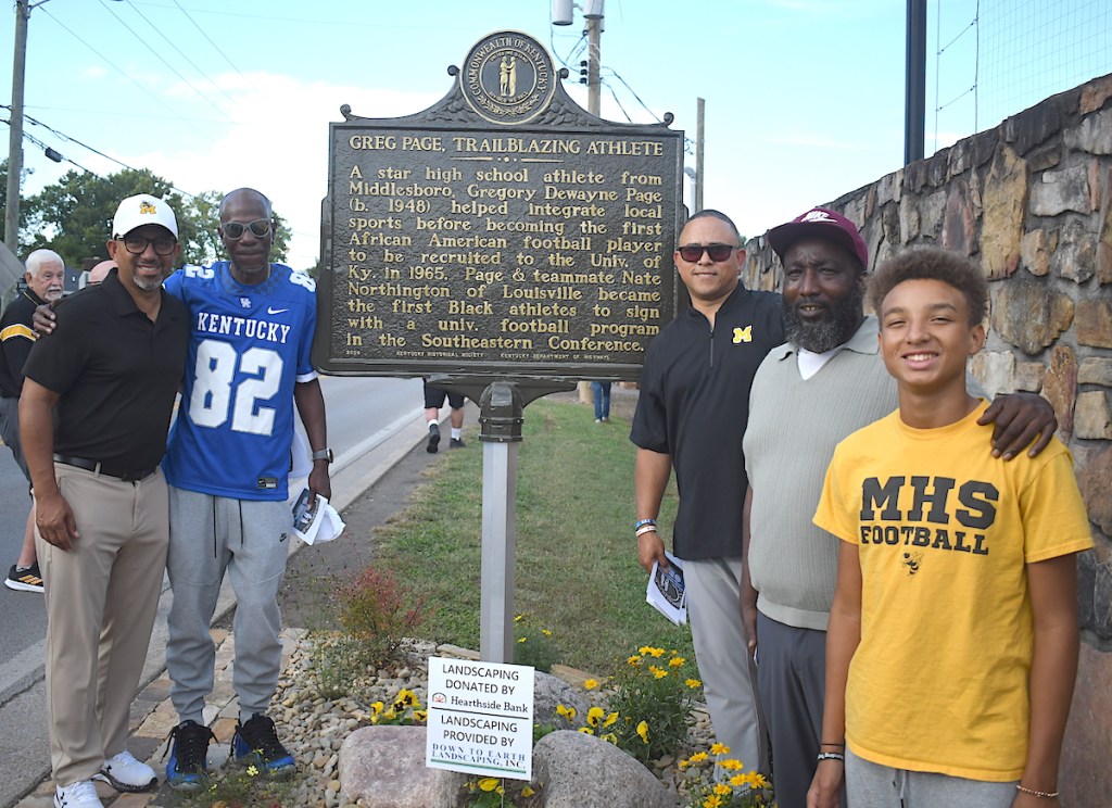 Greg Page historical marker unveiled | Middlesboro News