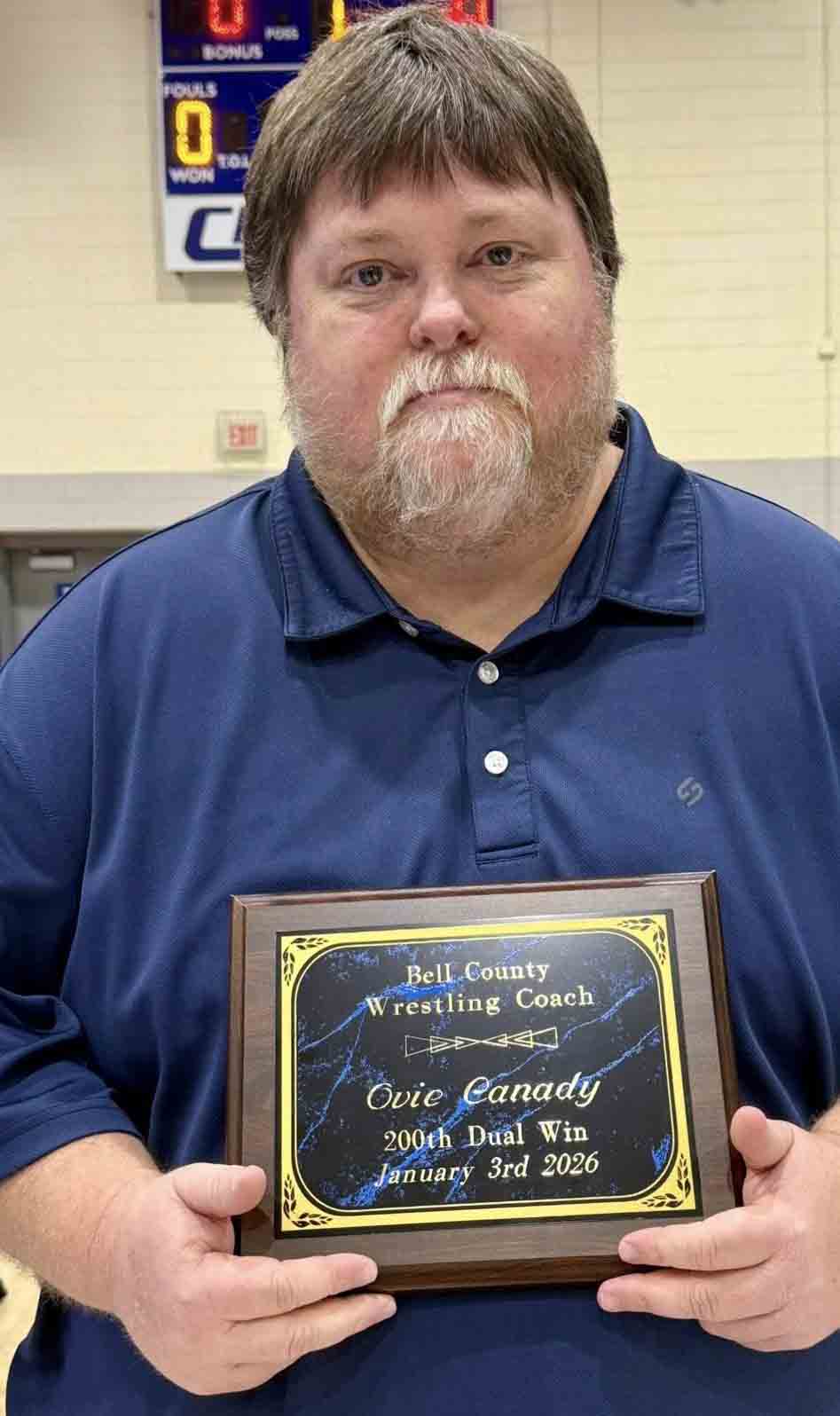 Bell’s Canady honored for 200th coaching victory in wrestling ...